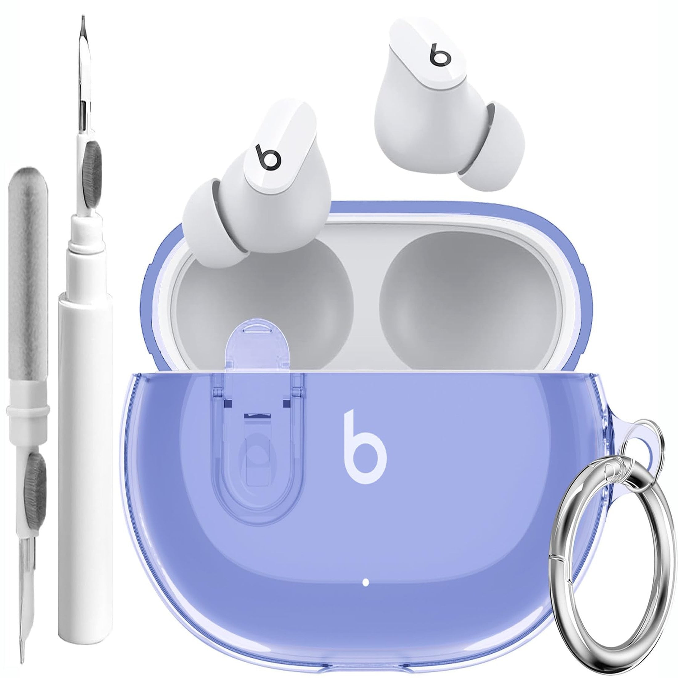 ClearGuard Studio Buds Case with Lock Clip and Cleaning Kit - Walmart.com
