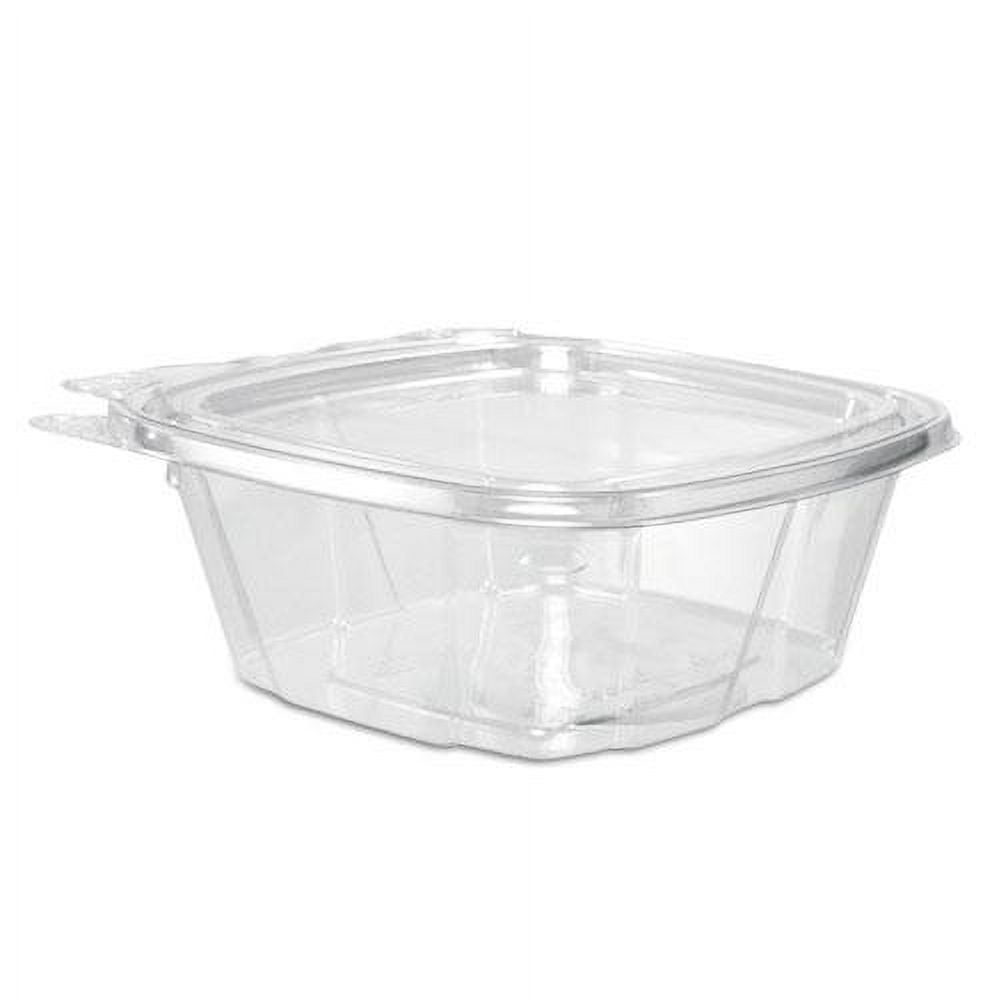 ClearPac SafeSeal Tamper-Resistant/Evident Containers, Flat Lid, 12 oz ...