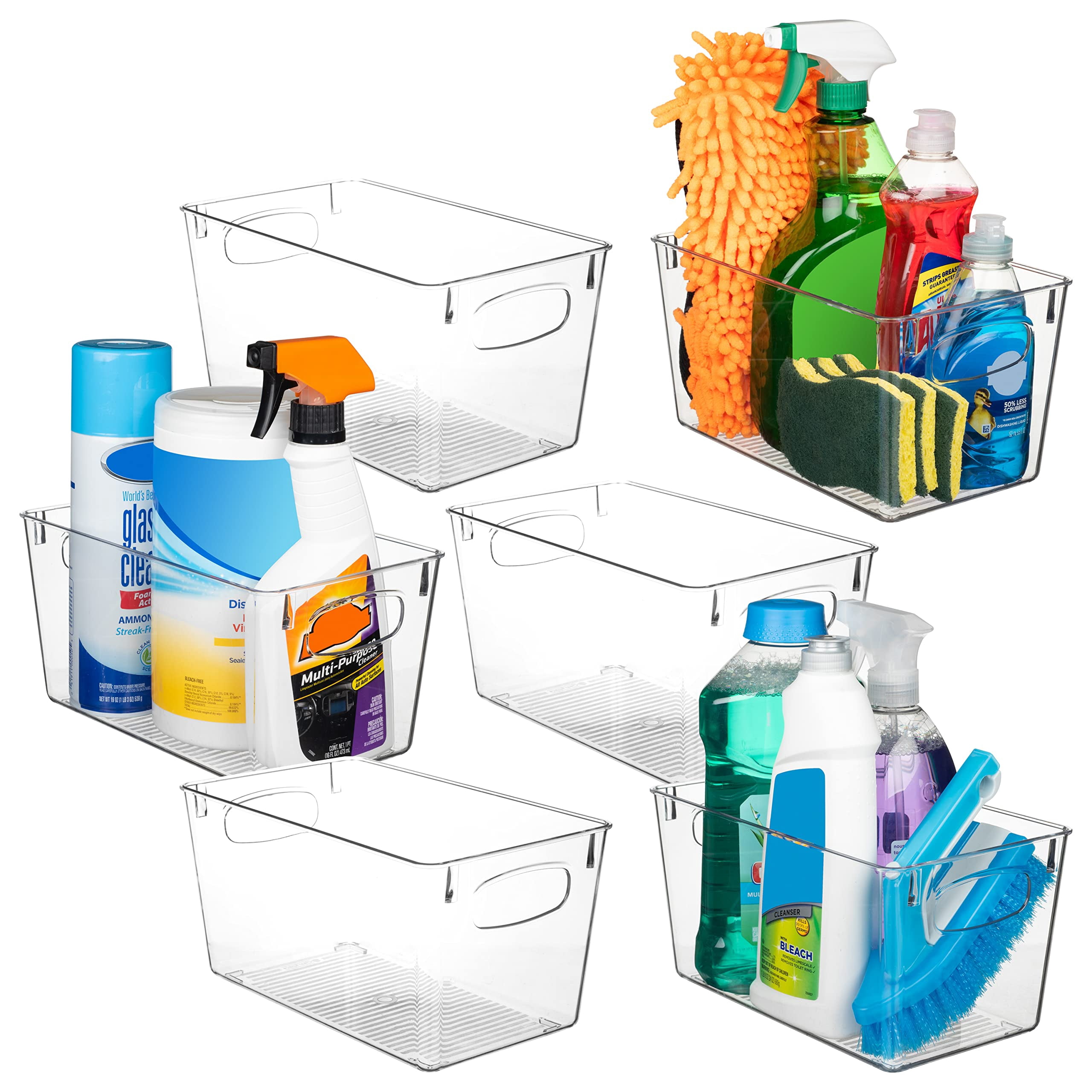 ClearSpace Clear Plastic Storage Bins - Perfect Kitchen Organization ...