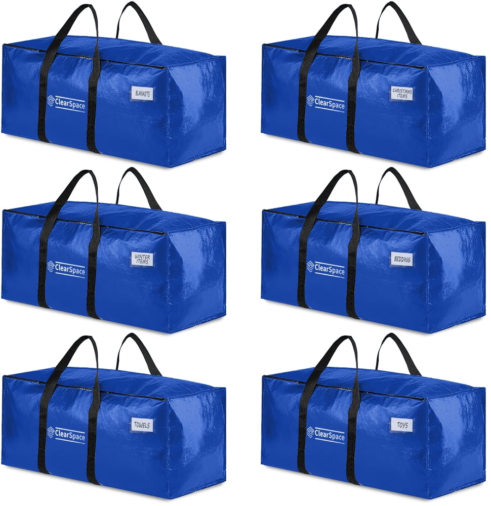 ClearSpace Heavy Duty Moving Bags or Storage Bag – Large Moving Boxes ...