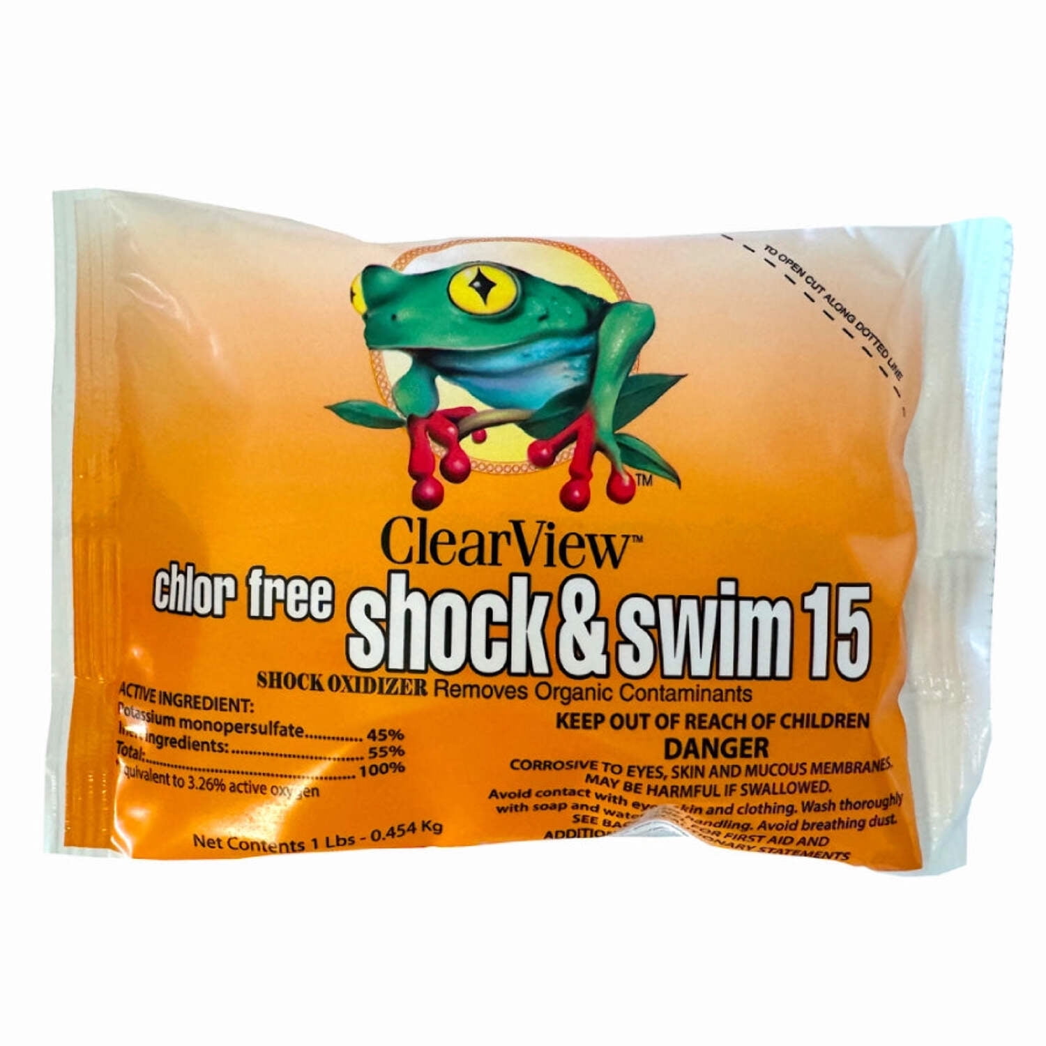 ClearView Chlor Free Shock Swim 15, 1 lb - Walmart.com