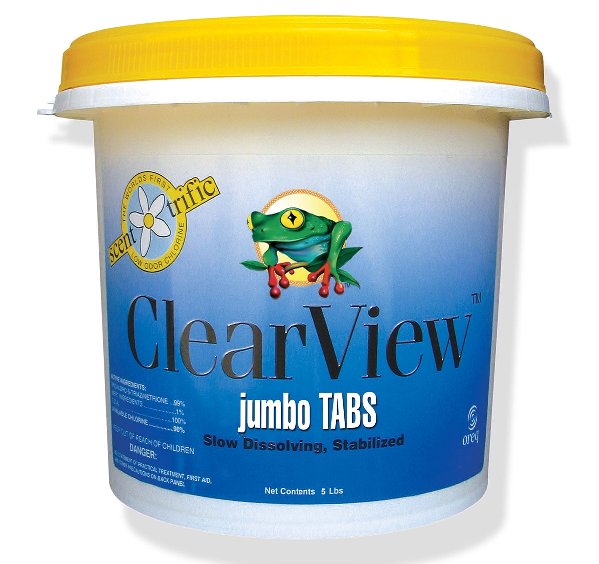 ClearView Scent-Trific 3" Lemon Scented Swimming Pool Chlorine Tablets ...