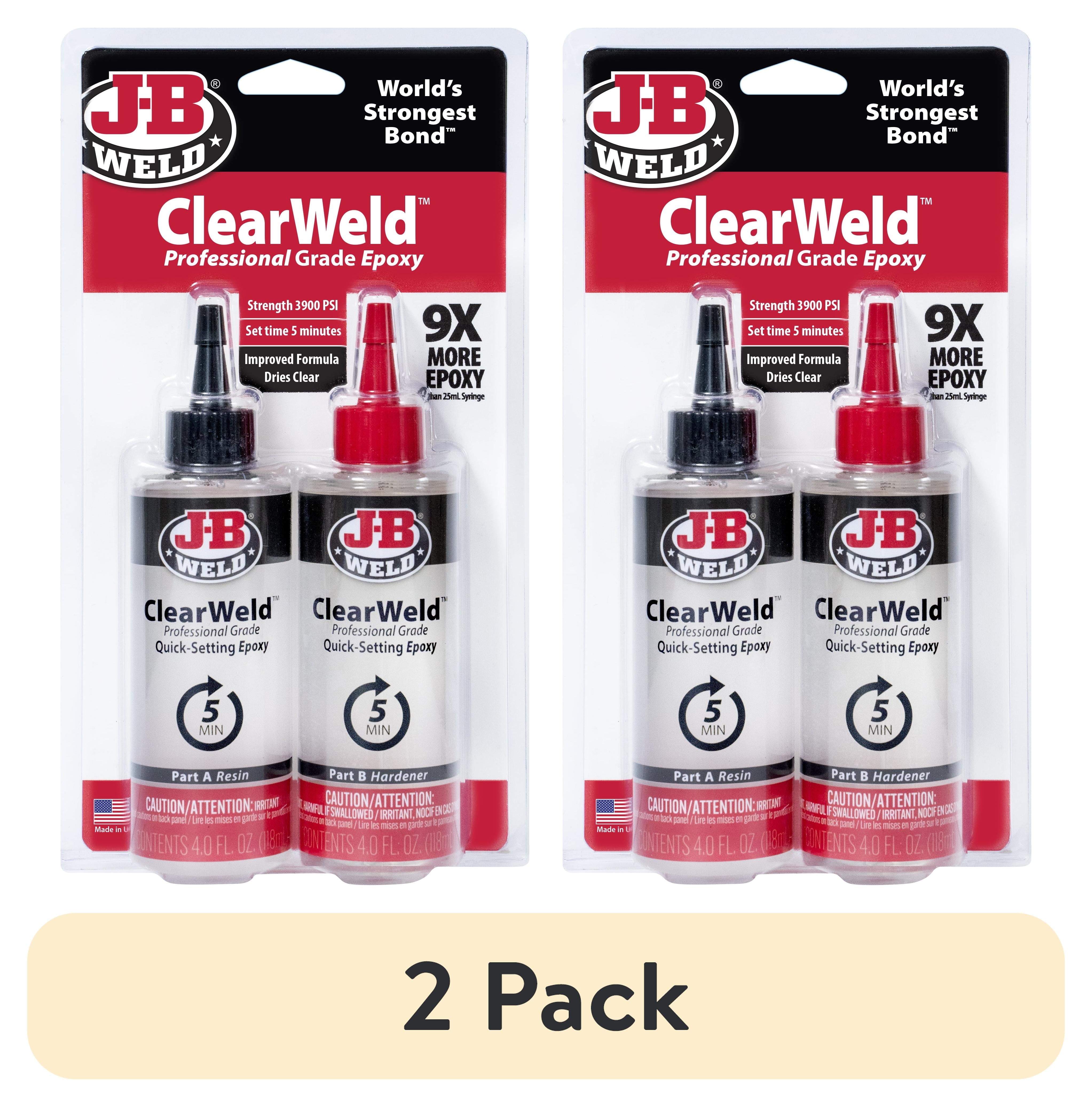 (2 pack) ClearWeld Professional Size 8 oz Hardware - Walmart.com