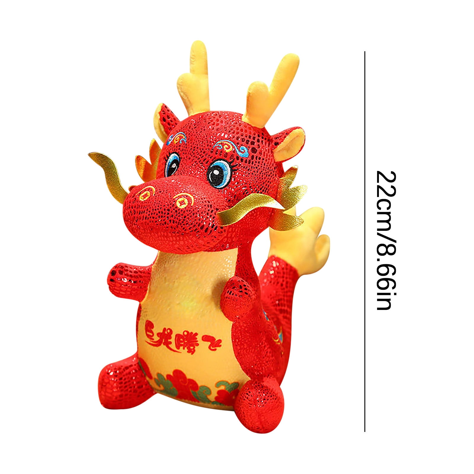 Clearaance Sale TingXianX New 2025 Dragon Plush Doll Chinese Dragon ...