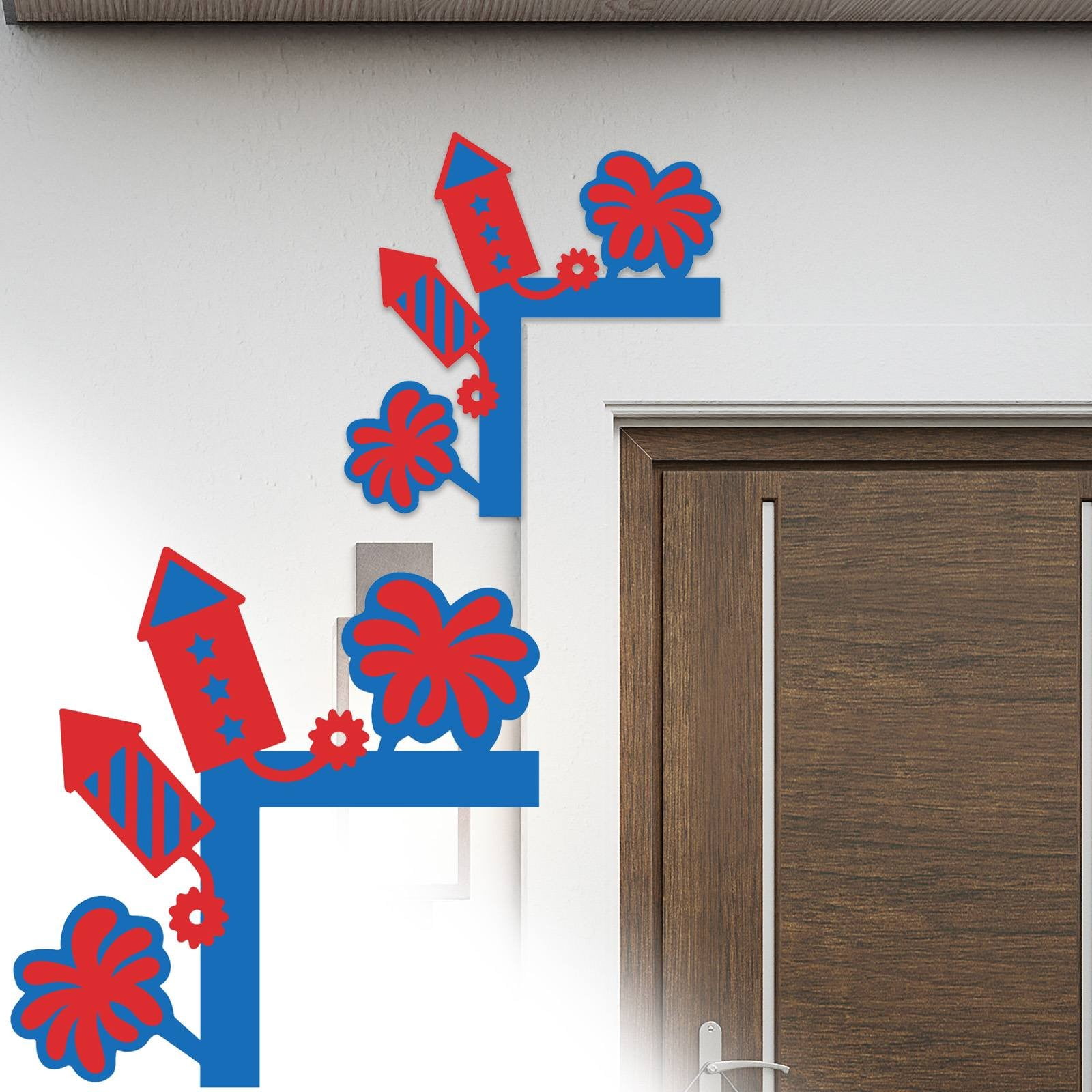 Clearanc Itime！Etsjal Independence Day Patriotic Door Corner Decoration ...