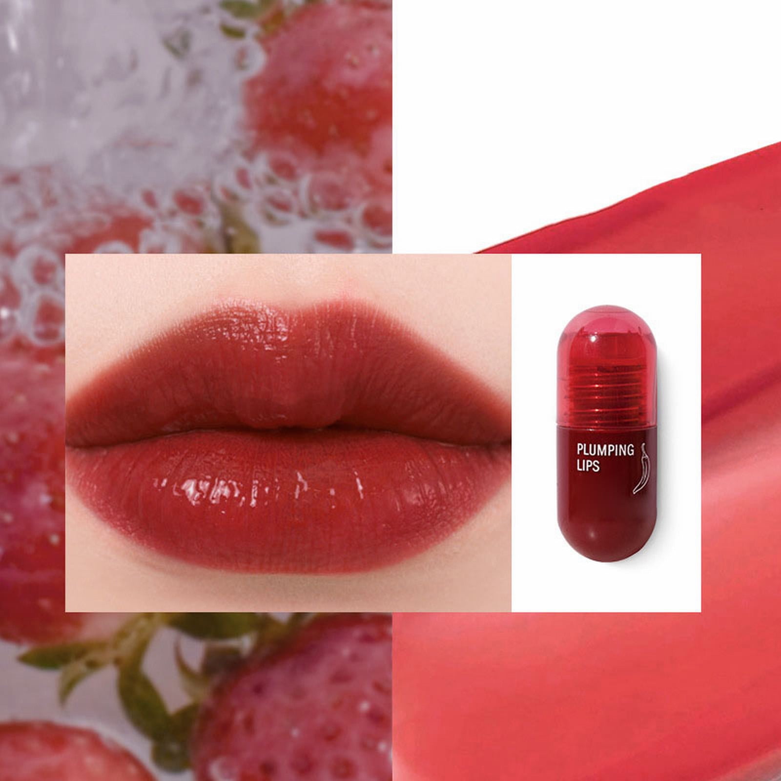 Clearanc Lip Plumper Clear Lip Gloss Lip Oil Natural Nourishing Lip Care Plumping Lip Gloss