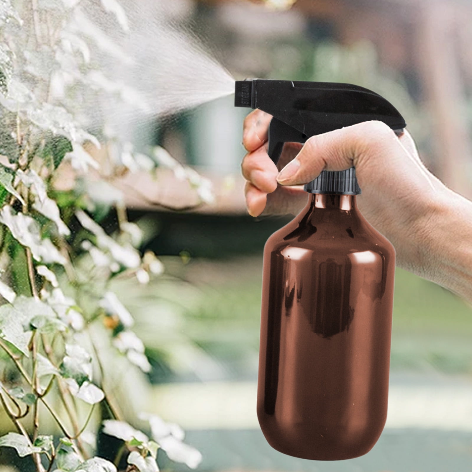 Clearance Under $1 Boovnll Spray Bottle, 10oz Refillable Clear Plastic ...