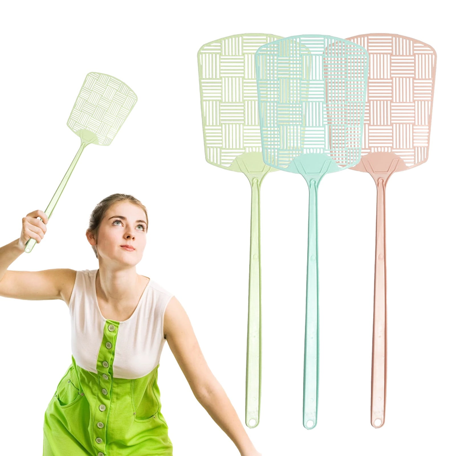 Clearance under $1 Long Handle Fly Swatter Insectt Swatters | Insectt ...