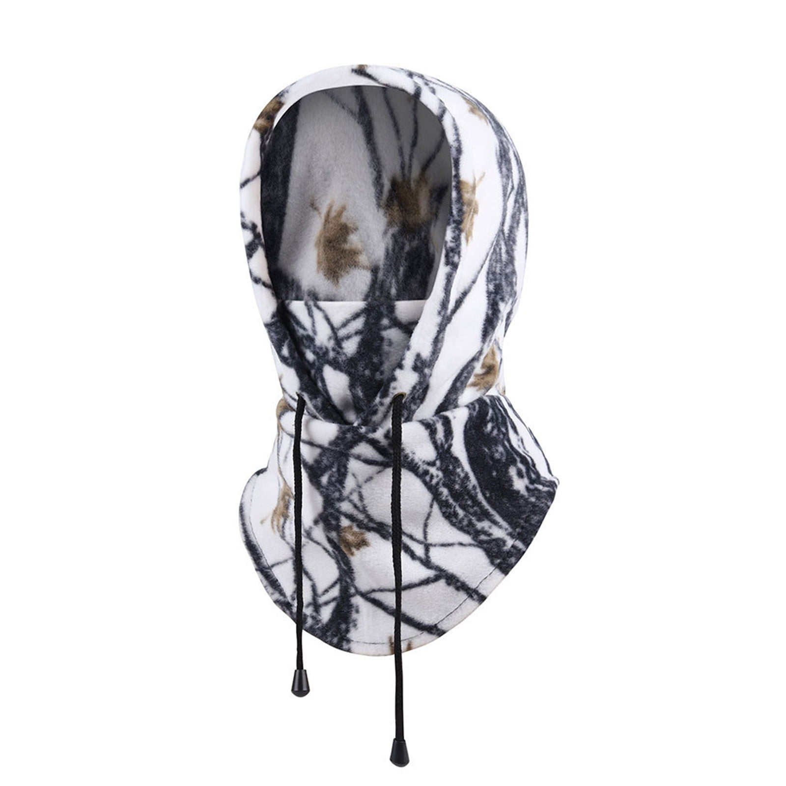 qolati Sherpa Hood for Men Women Ski Face Mask Winter Balaclava for ...