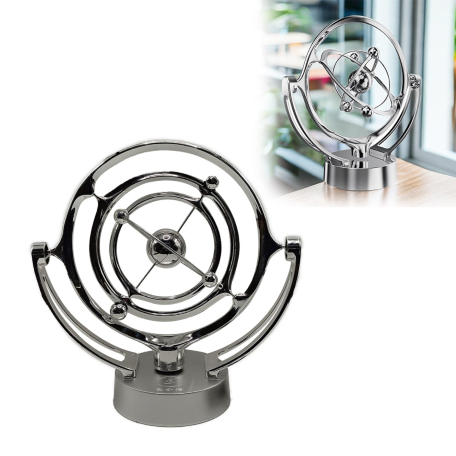 Clearance Under $10 Desktop Ornament Revolving Gadget Perpetual Motion ...