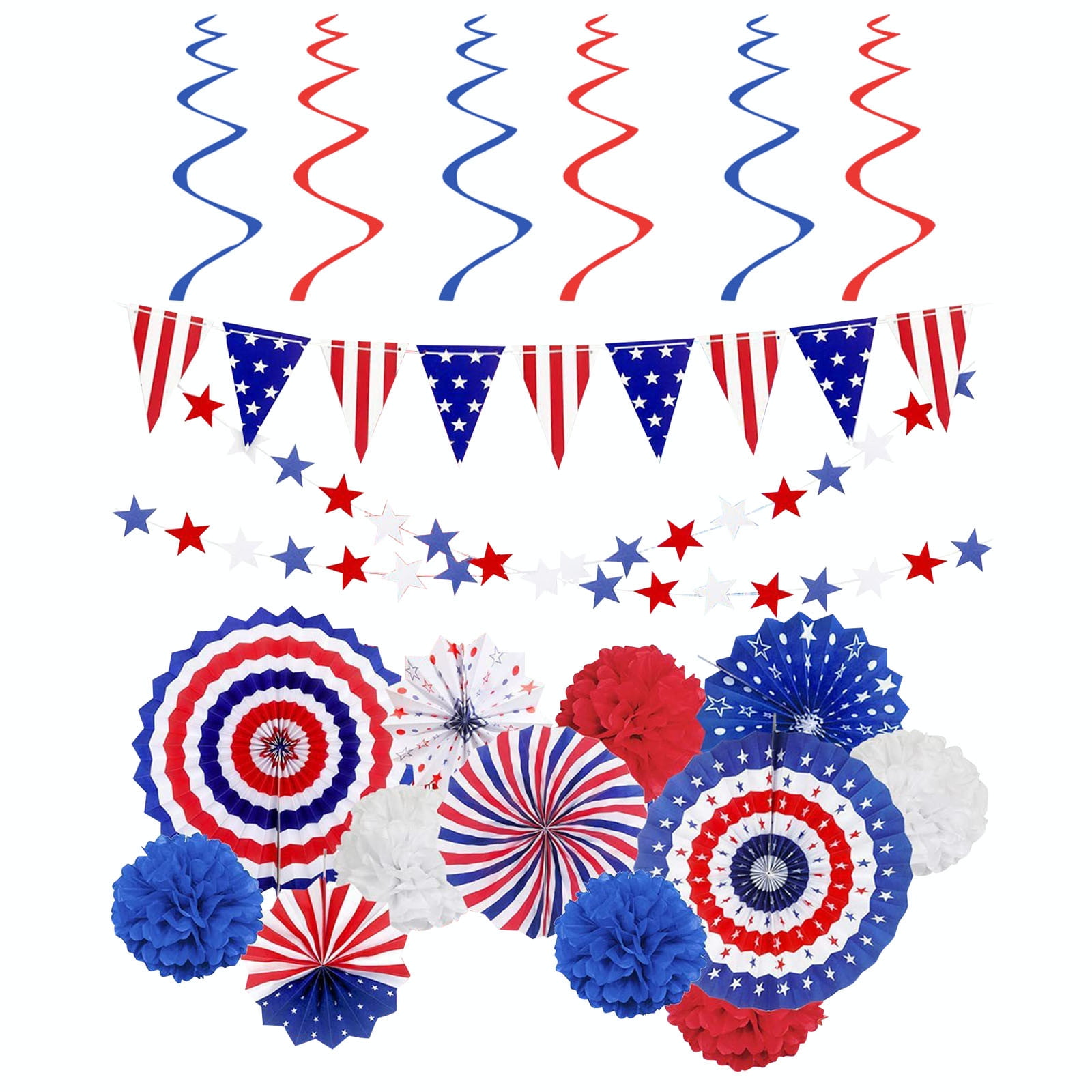 Clearance Under $10 Paper Fans set, Party Decorations Themed Party ...