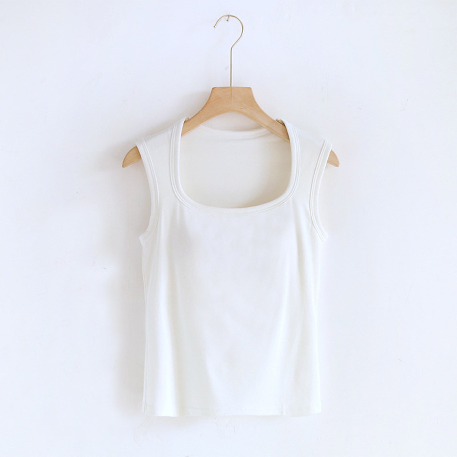 Summer Savings 2025 Pitauce Camisole Tops for Women Modal Built-in-Bra ...