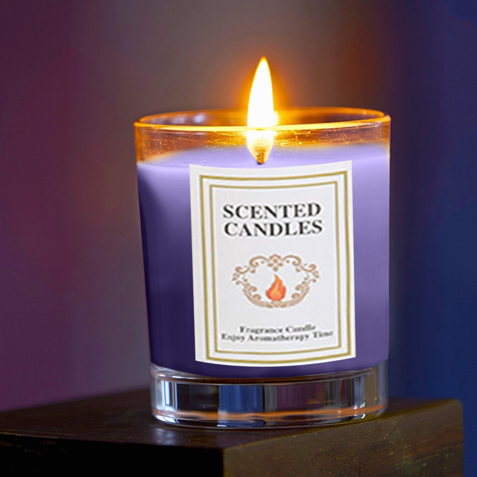 Clearance under $10! Scented Candles Kingtowag Warm Firewood Candles ...