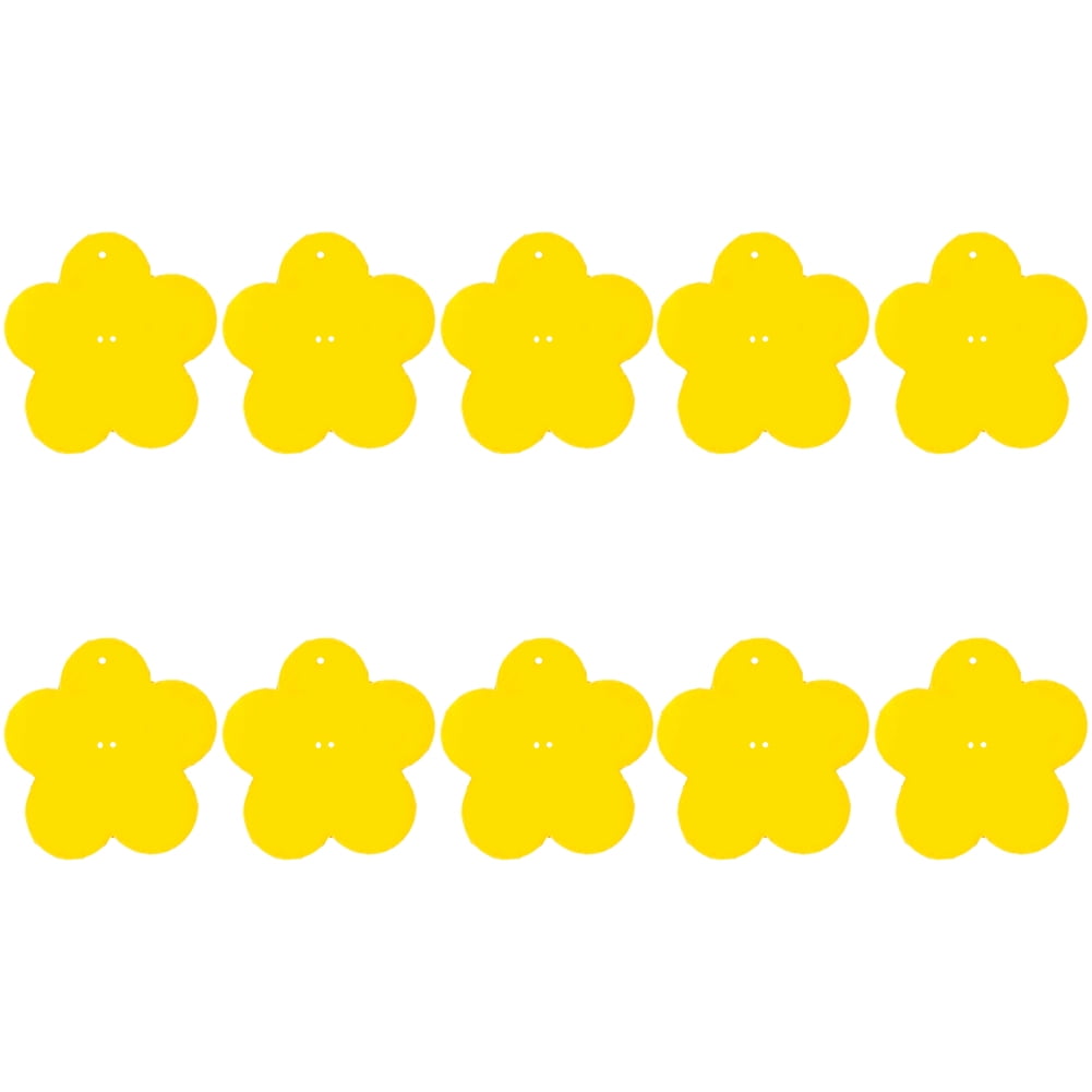 Clearance! 10Pcs Dual-Sided Sticky Fly Traps, Non-Toxic Fruit Fly Trap ...