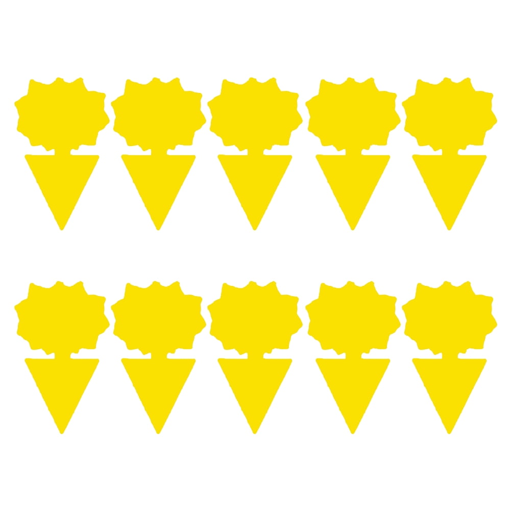 Clearance! 10Pcs Dual-Sided Sticky Fly Traps, Non-Toxic Fruit Fly Trap ...