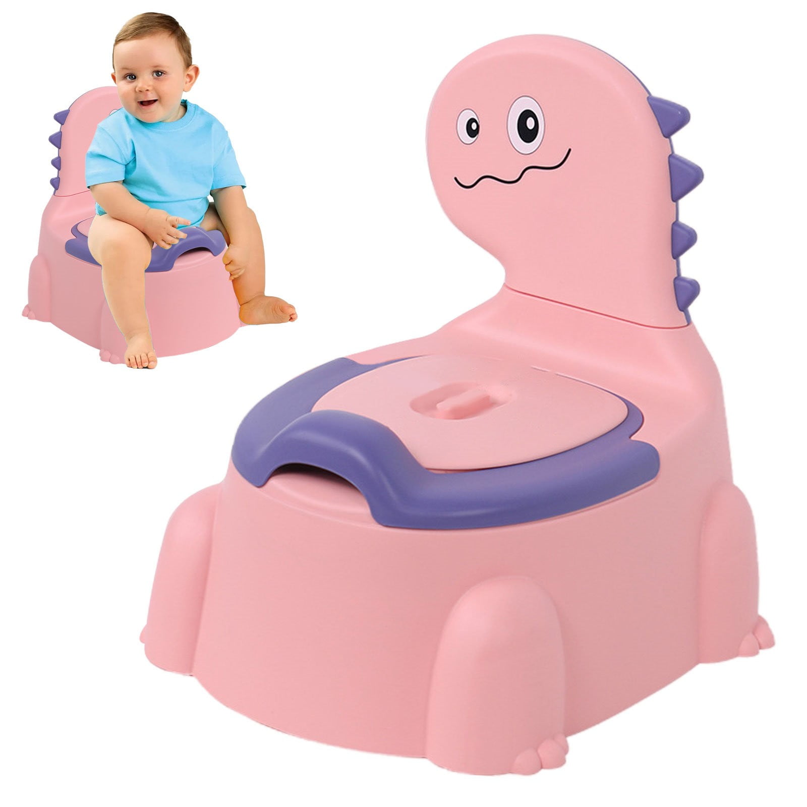 Clearance under $20 Baby Potty toilet Cartoon Dinosaur Training Potty ...