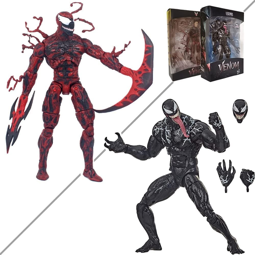 Clearance 12+ Venom Legends Action Figure, PVC Red/Black, 7 inches ...