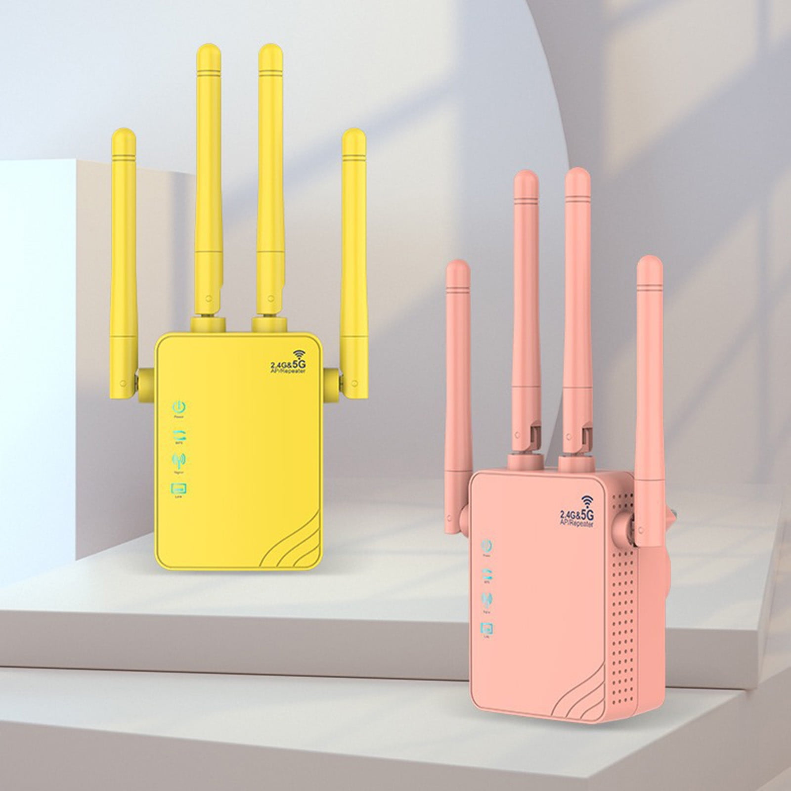 Clearance, 1200Mbps WiFi Extender, Dual-band 5G/2.4G, for Home/Office ...