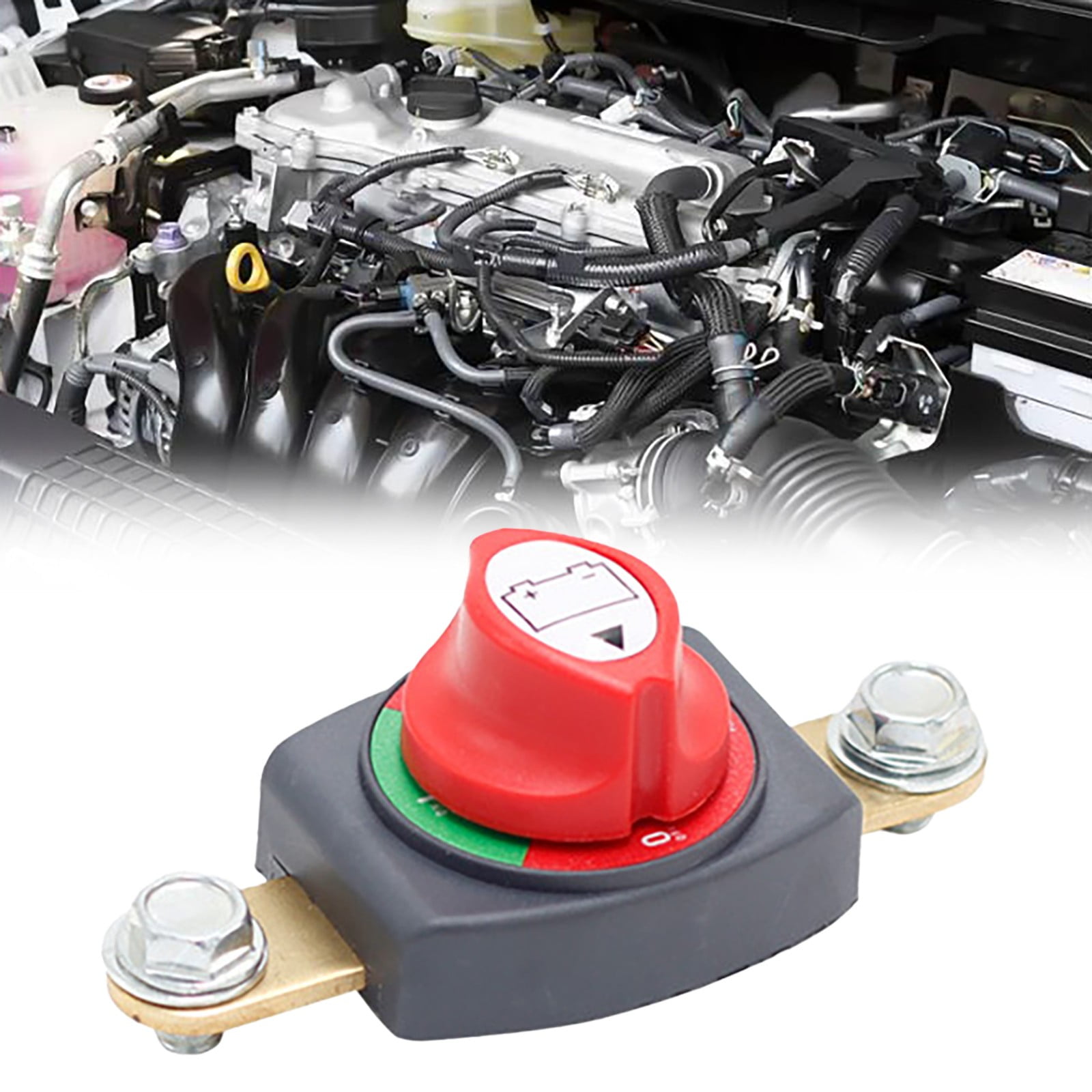 12V24V Brass Battery Pole Power-Off Switch Car Modification Extension ...