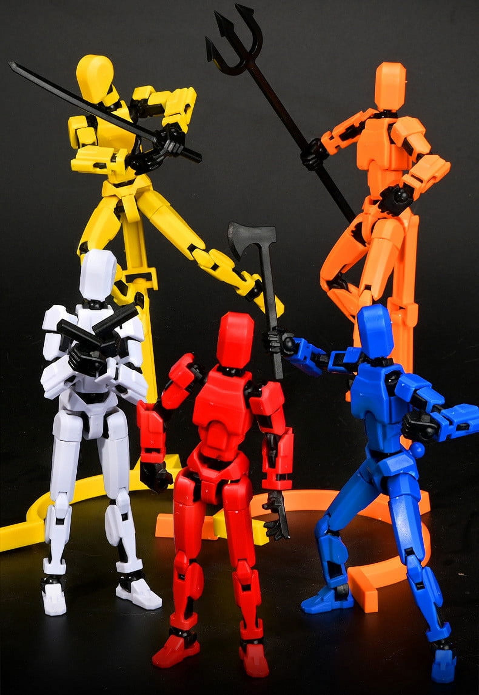 Clearance! 13 titan action figures,T13 Action Figure 3D Printed Multi ...