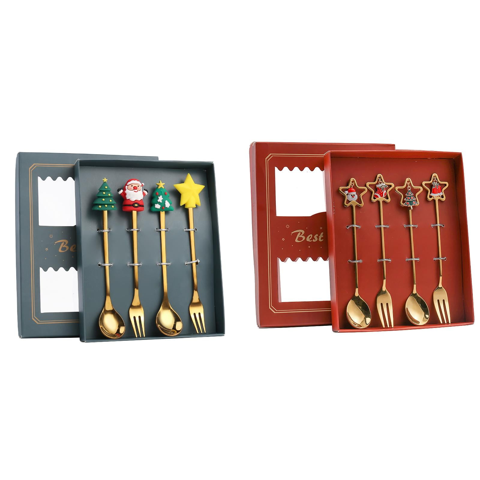 Clearance under 15$ 2Pc Forks and Spoons Flatware Cutlery Set ...