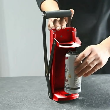 Free Shipping! Heavy Duty Auto Can Crusher with Foot Pedal Valve, Wall ...