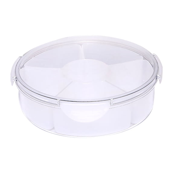 Clearance Under $19, 1 Pack Divided Serving Tray with Lid, 4 ...