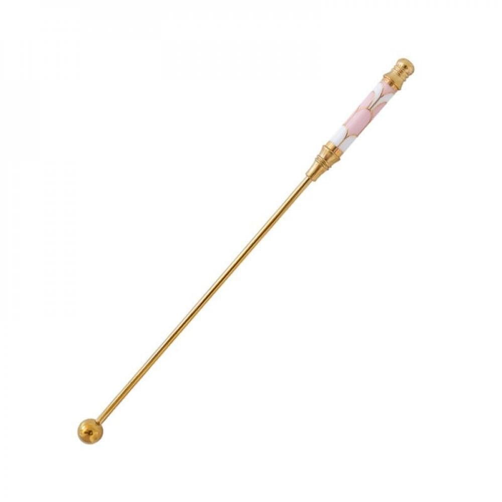 Clearance!!19*2CM Gold-plated Stainless Steel Stirrers Stir for ...