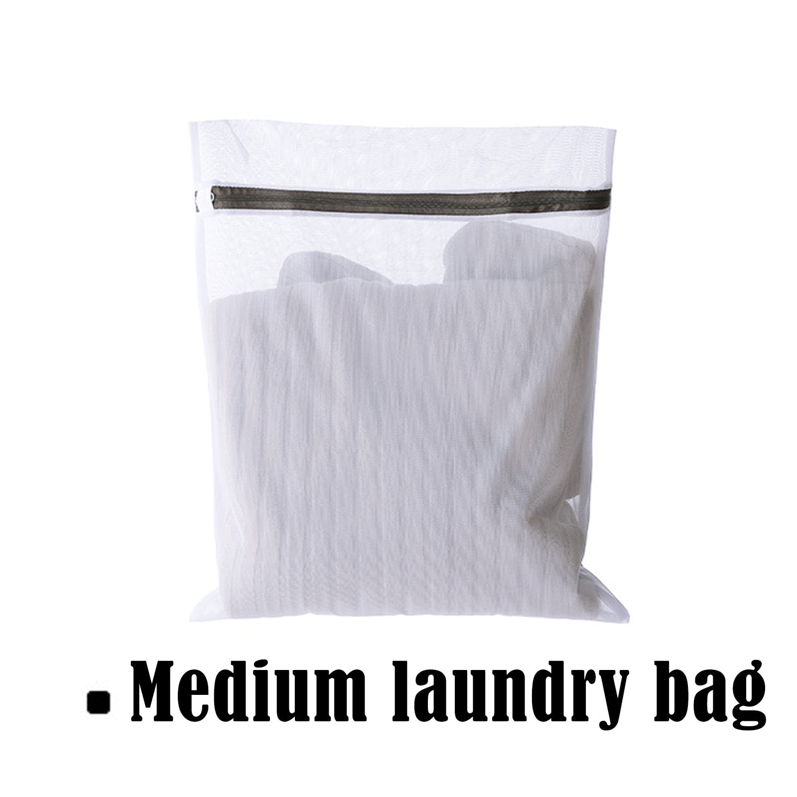 1Pcs Durable Fine Mesh Laundry Bags for Delicates With Zipper Travel ...