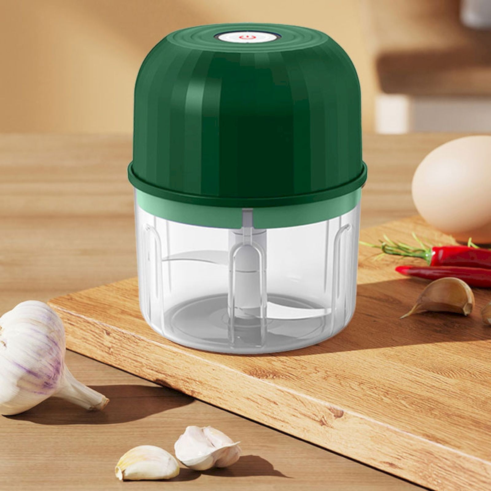 Clearance! 1X Mini Electric Garlic Masher Garlic Press Mini Electric ...