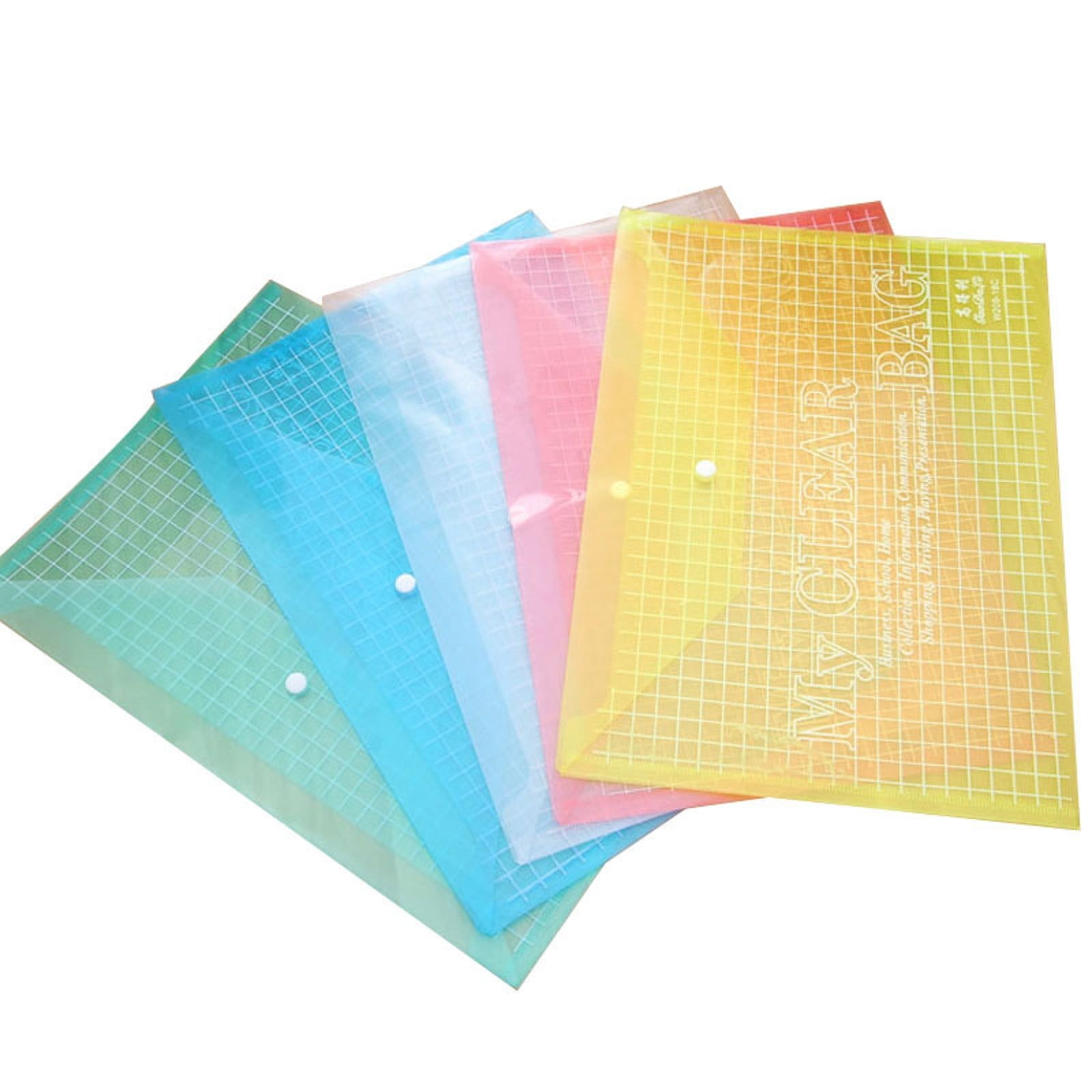 Clearance Under $2 Midor Poly Folder,Plastic File Folders,A4 Letter ...