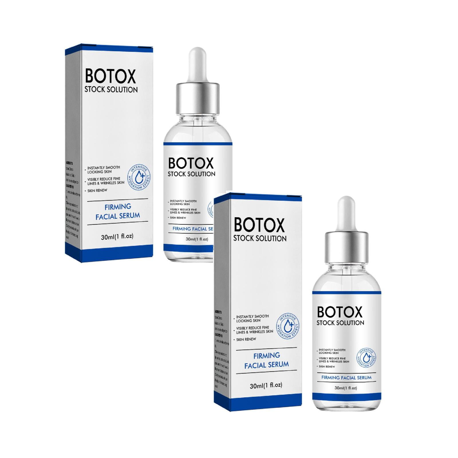 Clearance 2 Pcs Botox Face Serum with Vitamin C & E, Anti-Aging Facial ...