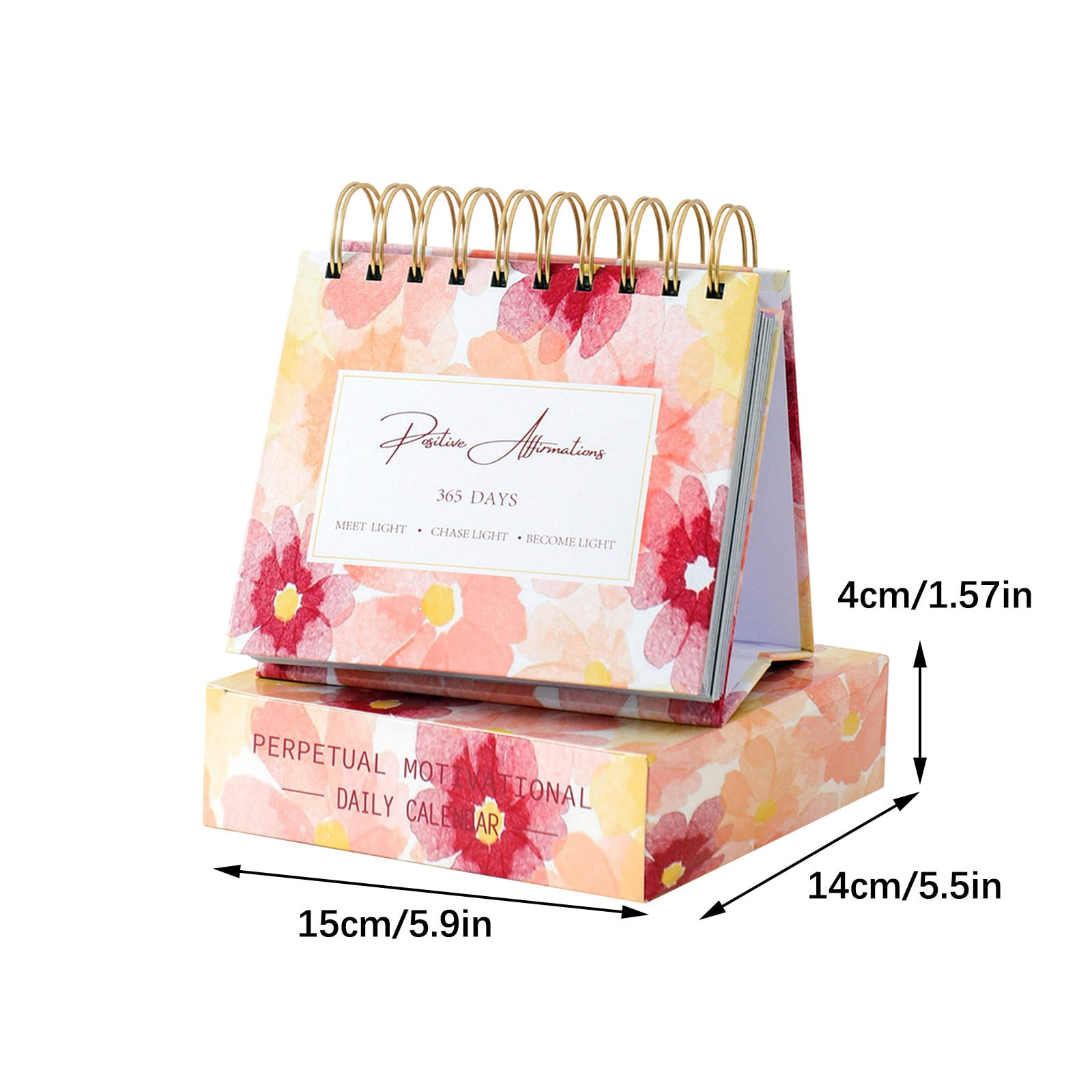 Clearance 2024 Simplified Calendar 12 Months 365 Days Countdown Monthly ...