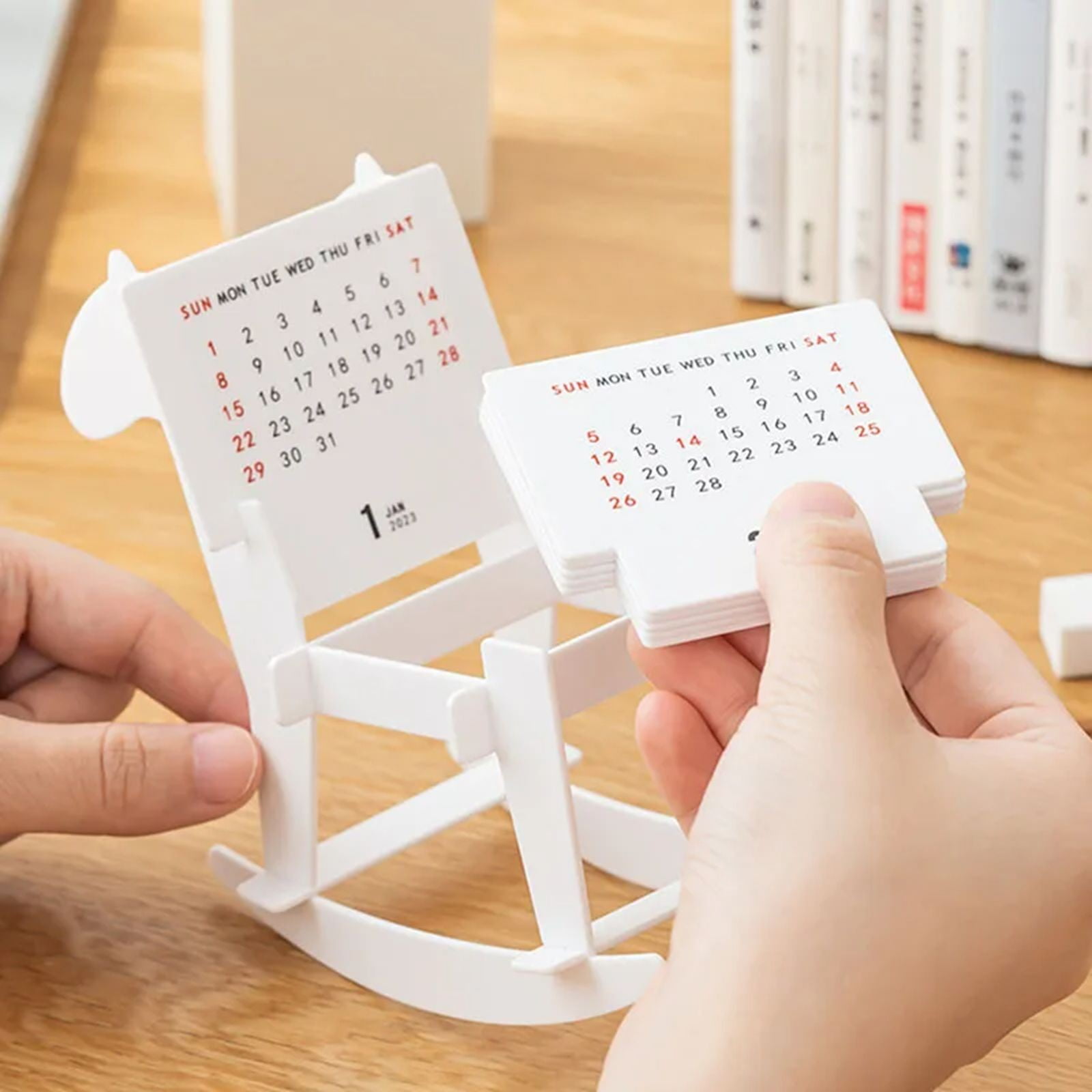 Clearance!! 2025 Creative Desk Calendar: A Blend Of Timekeeping And ...