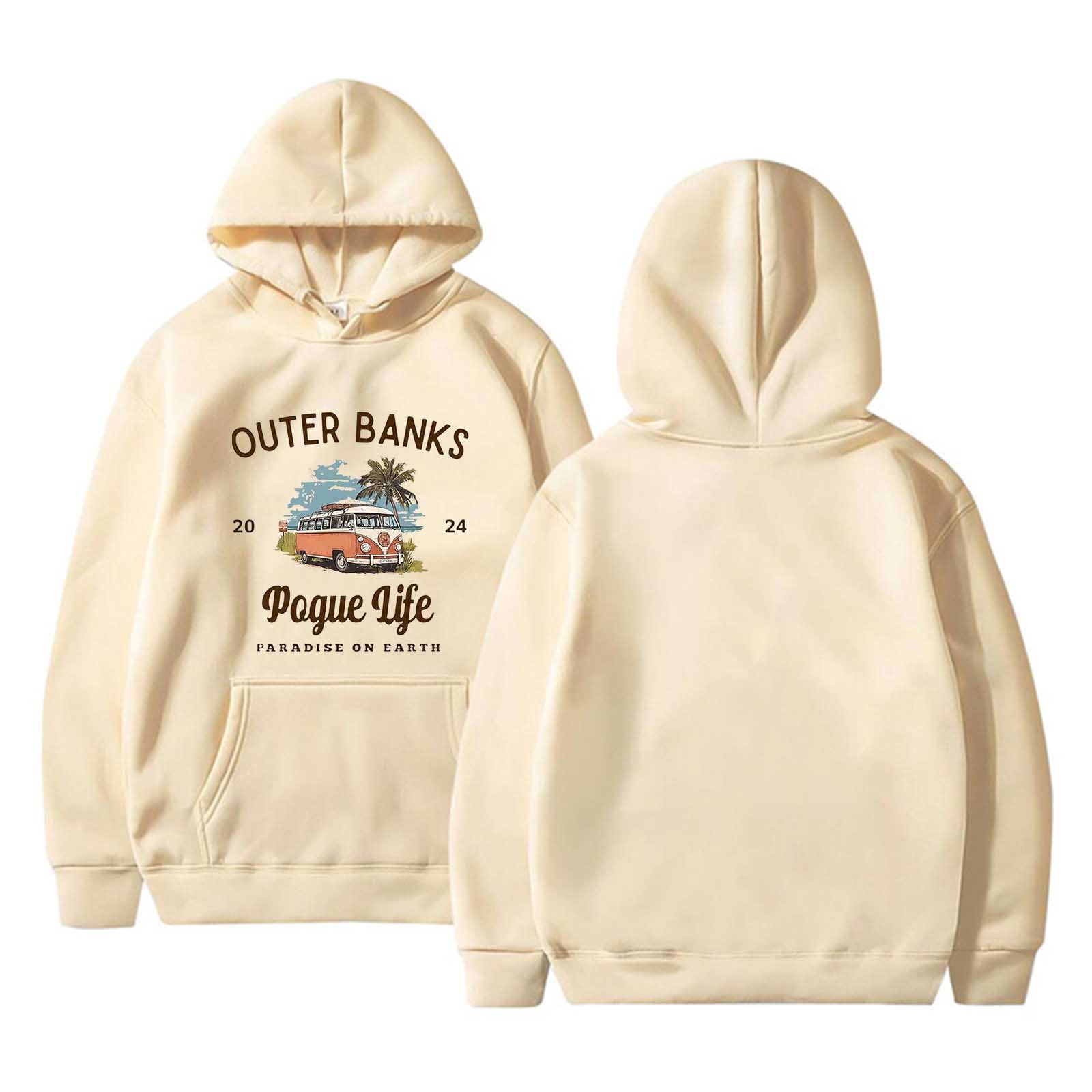 Clearance 2025 Outer Banks Sweater Outer Banks Pogue Life Hoodie ...