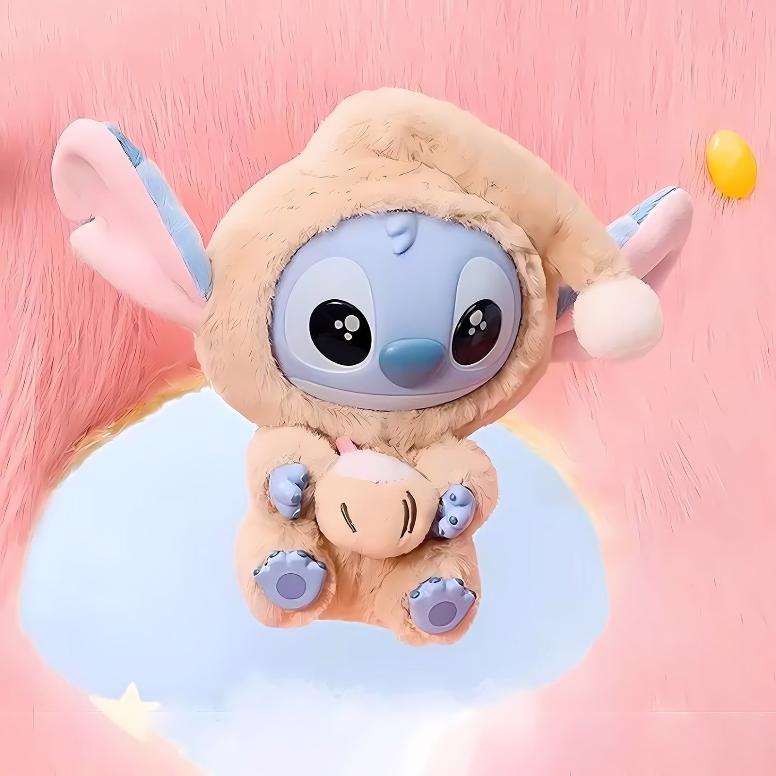 2025 Stitch Eat Something Before Sleep Series Figurines Blind Box - 7 ...