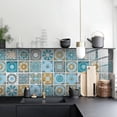 Clearance!24PCS Peel and Stick Backsplash Tiles for Kitchen Black and ...