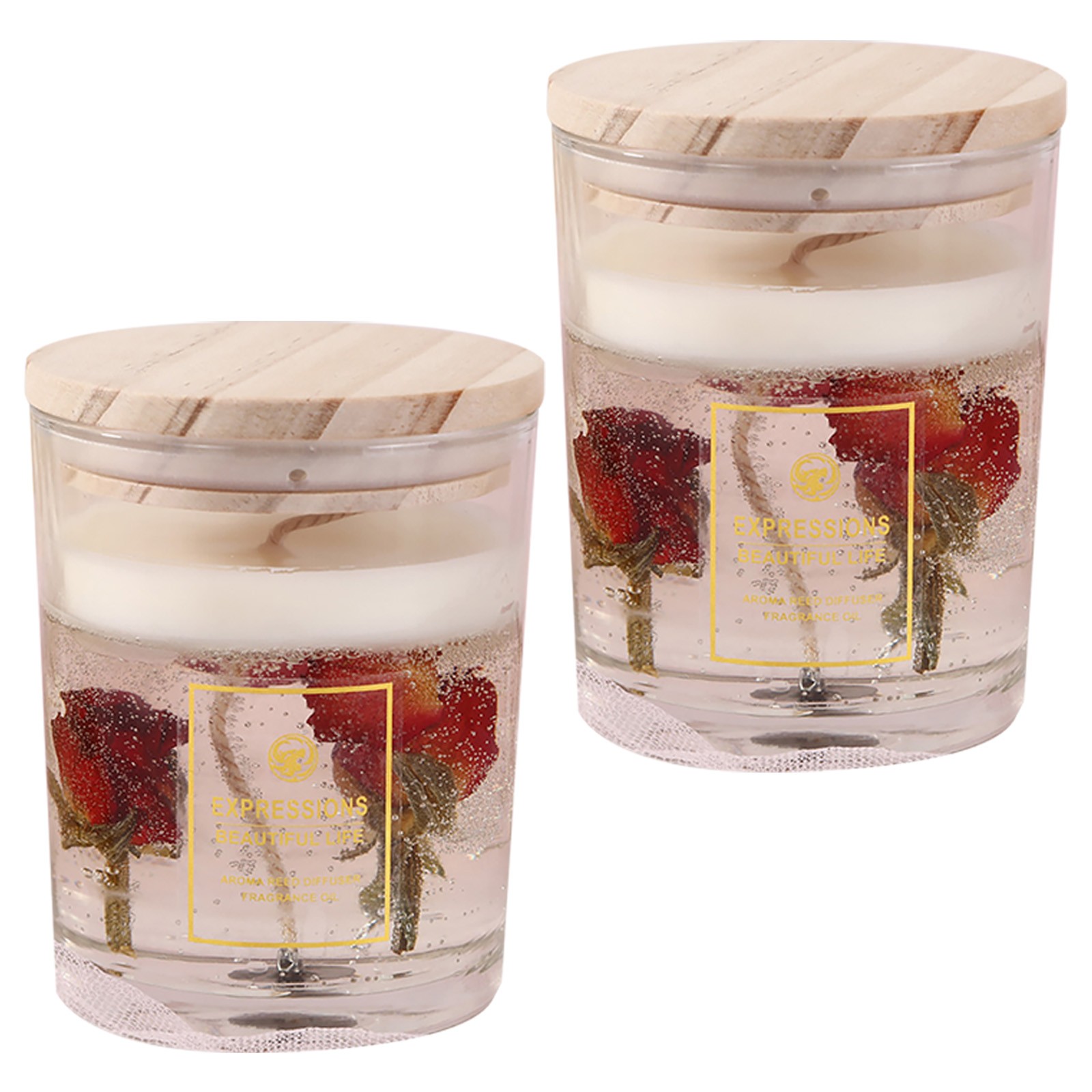 Clearance! 2PCS Candles For Home Scented Scented Tealight Candles Soy ...