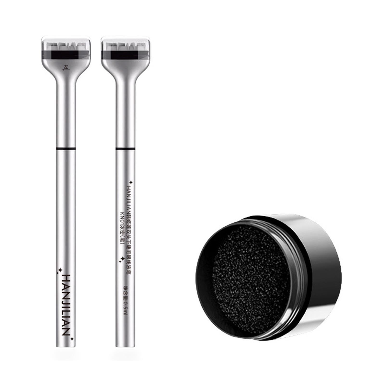 Clearance!2PCS Lower Lash Stamp,2-in-1 Waterproof Sweatproof Eyeliner ...