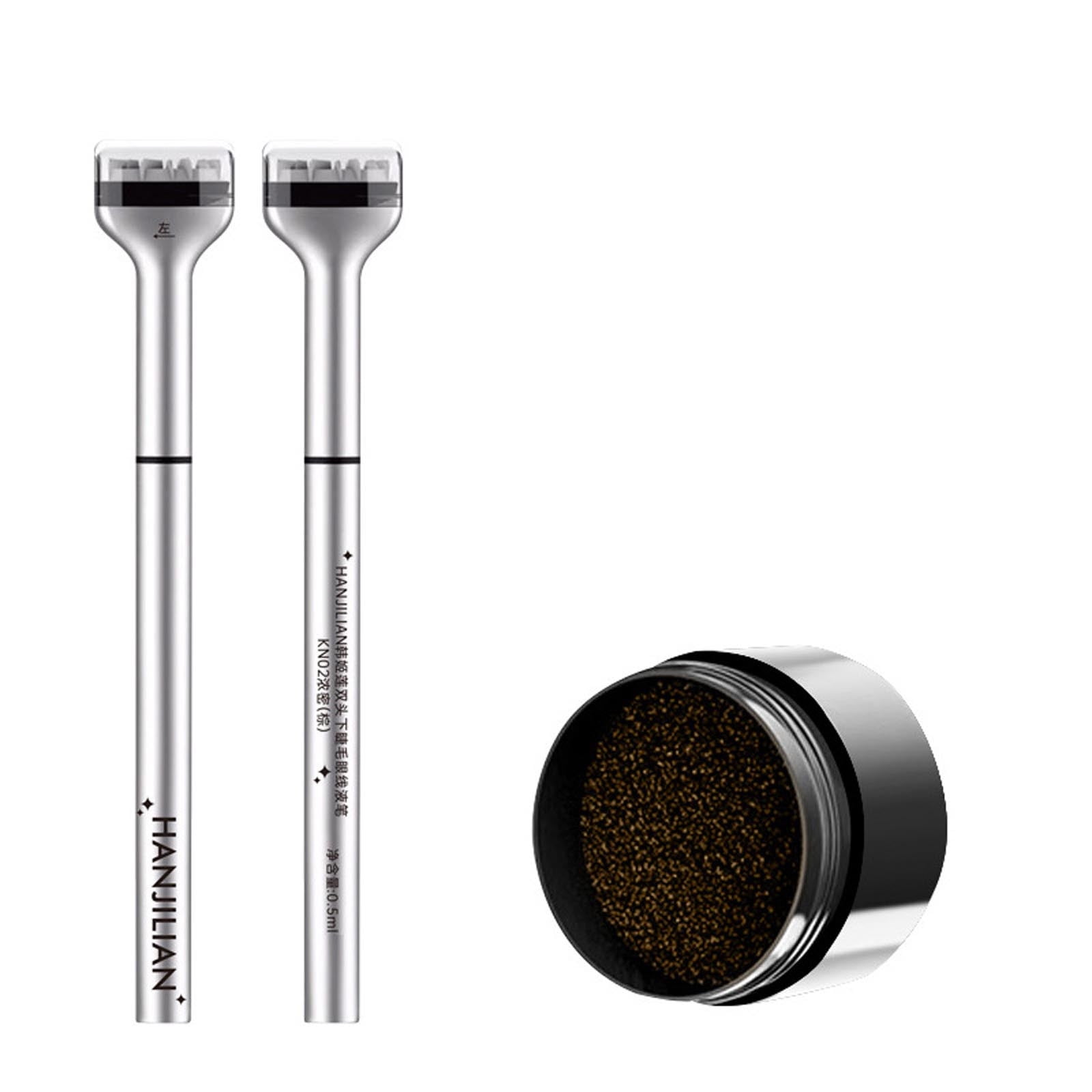 Clearance!2PCS Lower Lash Stamp, 2-in-1 Waterproof Sweatproof Eyeliner ...