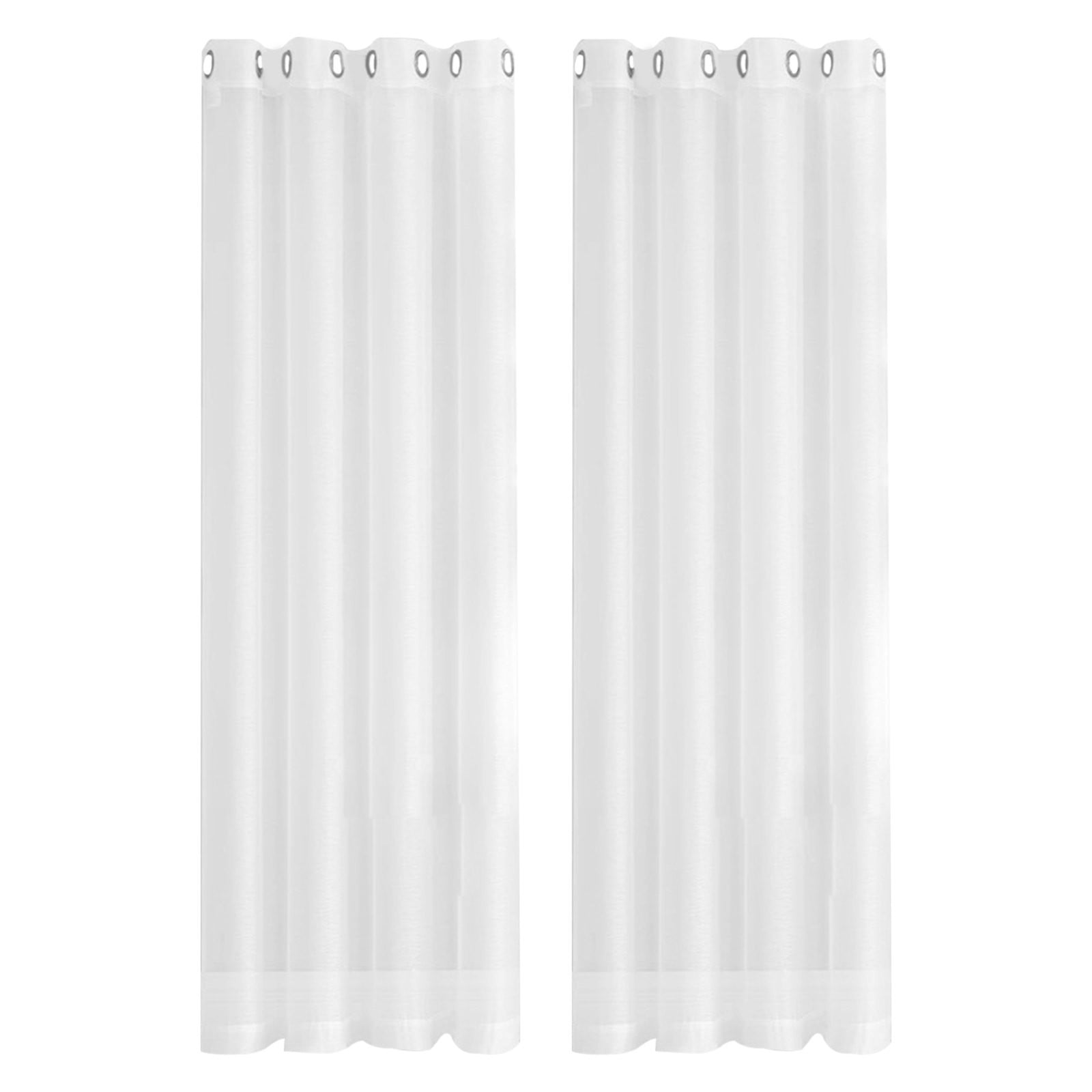 Clearance 2X1*2.5M White Window Screen Home Decor Window Curtains Drape ...