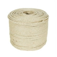 Golberg Twisted Sisal Rope Available in 1/4, 5/16, 3/8, 1/2, 3/4, and 1 ...