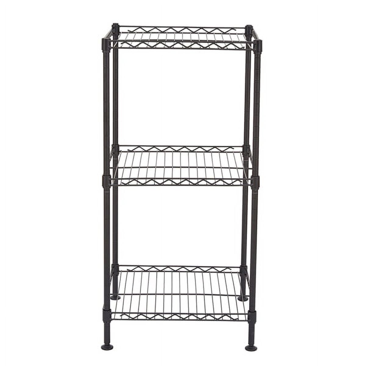 Clearance! 3-Shelf Adjustable, Heavy Duty Storage Shelving Unit (250 ...