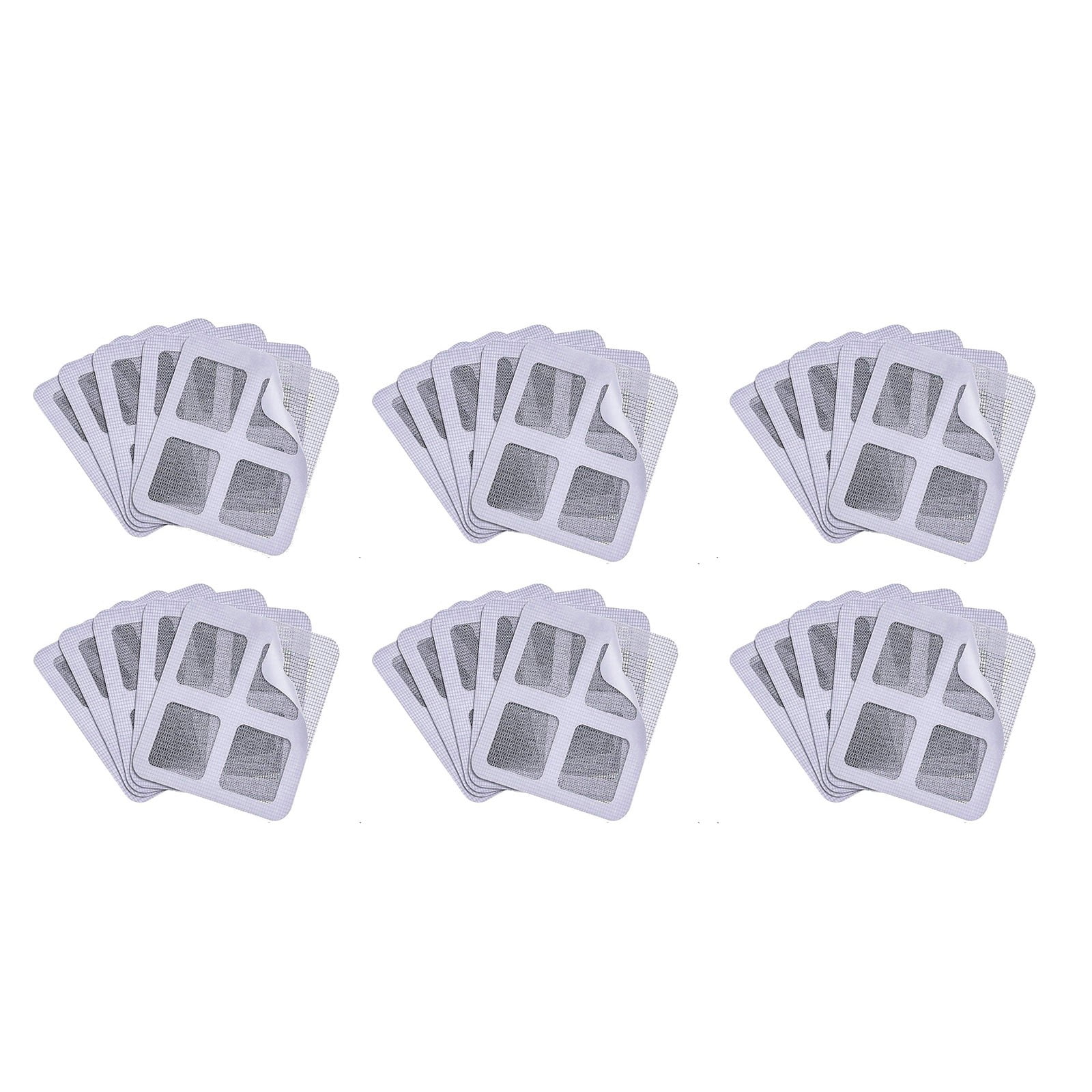 Clearance 30 Sheet Screen Repair Kit, 3 Sizes Self-Adhesive Screen Door ...