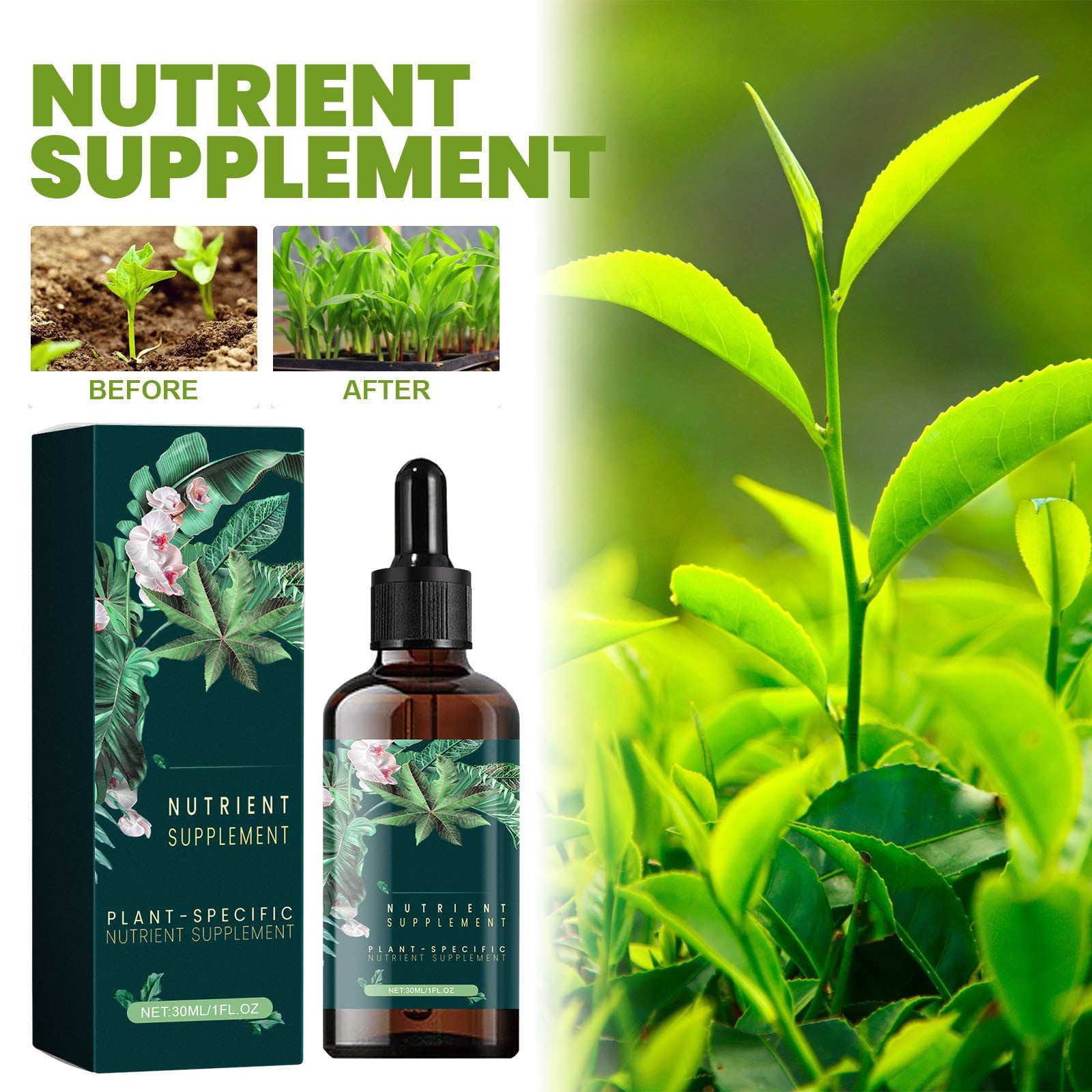 Clearance! 30ml MoonSpry Plant Nutrition Supplement Pot Flowers ...