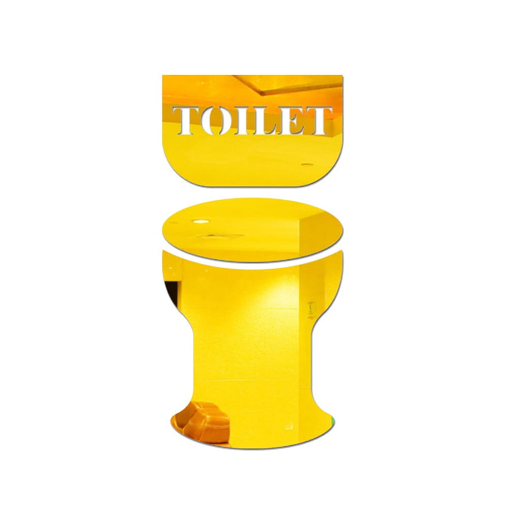 Clearance! 3D Diy Fashion Personality Toilet Creative Stickers Stickers ...
