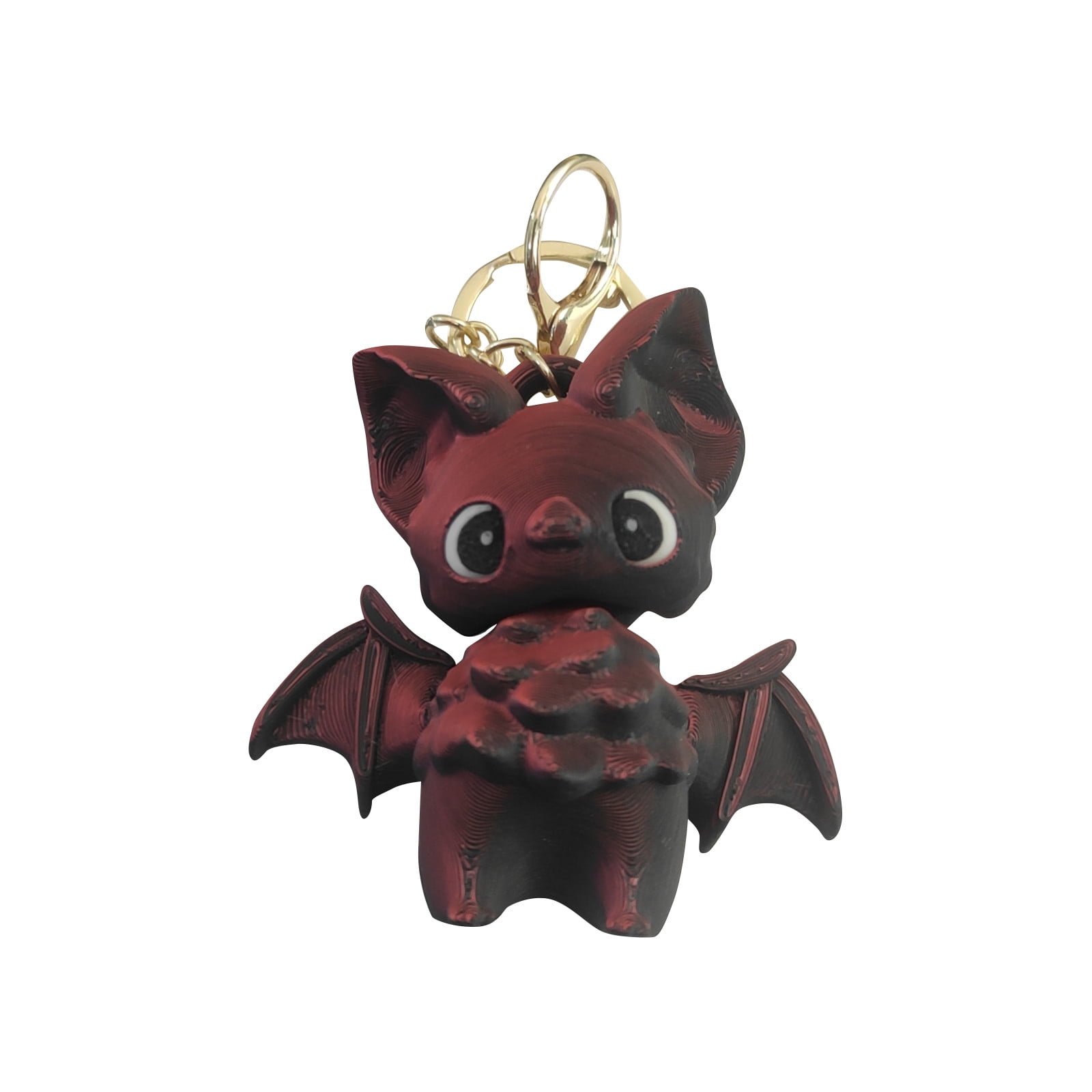 Clearance!3D Printed Bat Keychain 3D Printed Movable Toy, with Movable ...
