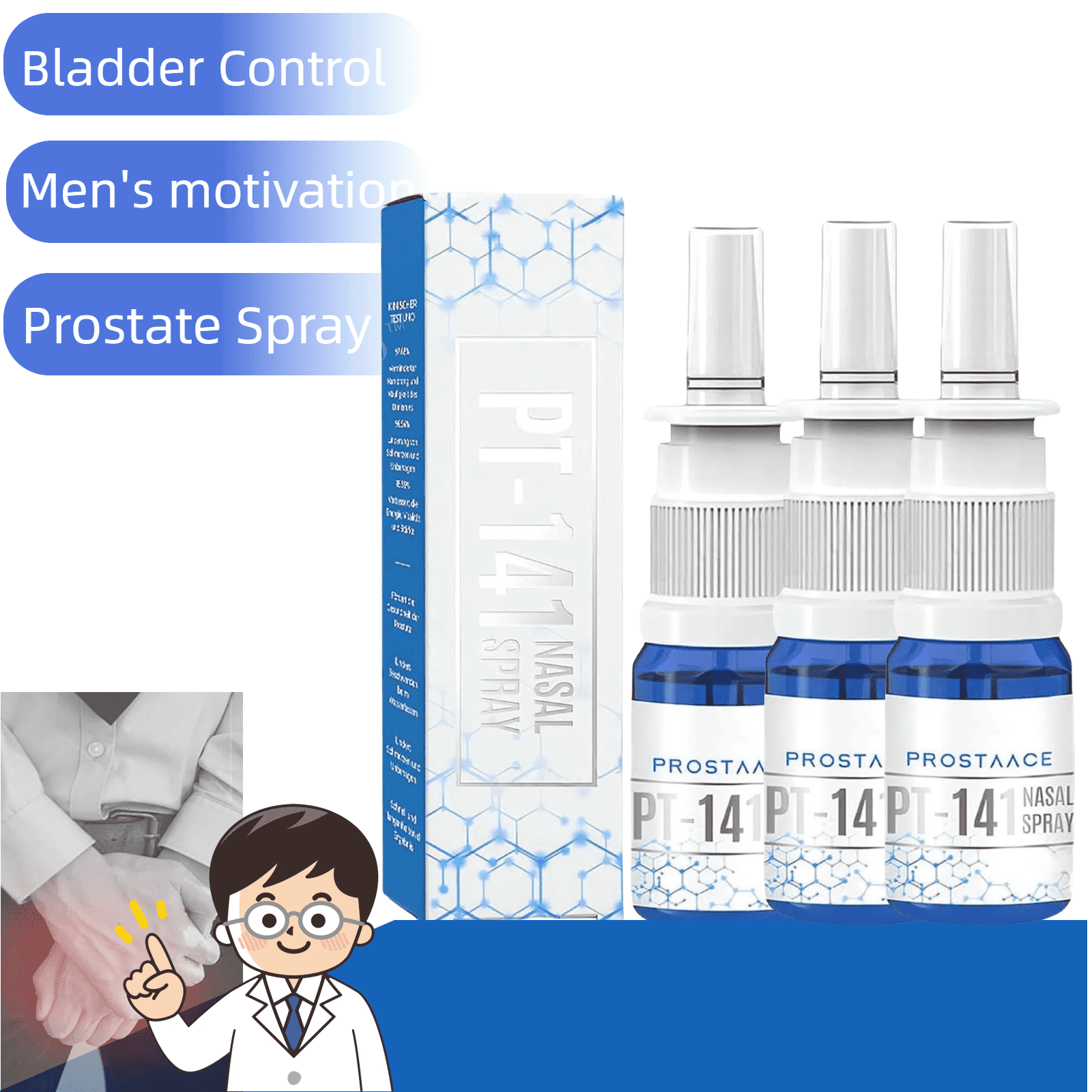 Clearance 3PC-PT 141 Nasal Spray, Prostate_Nasal Spray, Nasal Spray ...