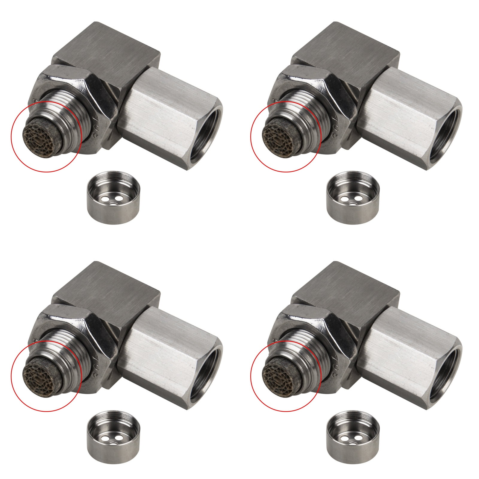 Clearance! 4 PCS Car Oxygen 2 Sensor CEL Fix Check Engine Light ...