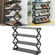 Ktaxon Vertical Shoe Tower Unit: 3/5/10 Tier Sturdy Shoe Rack, Space ...